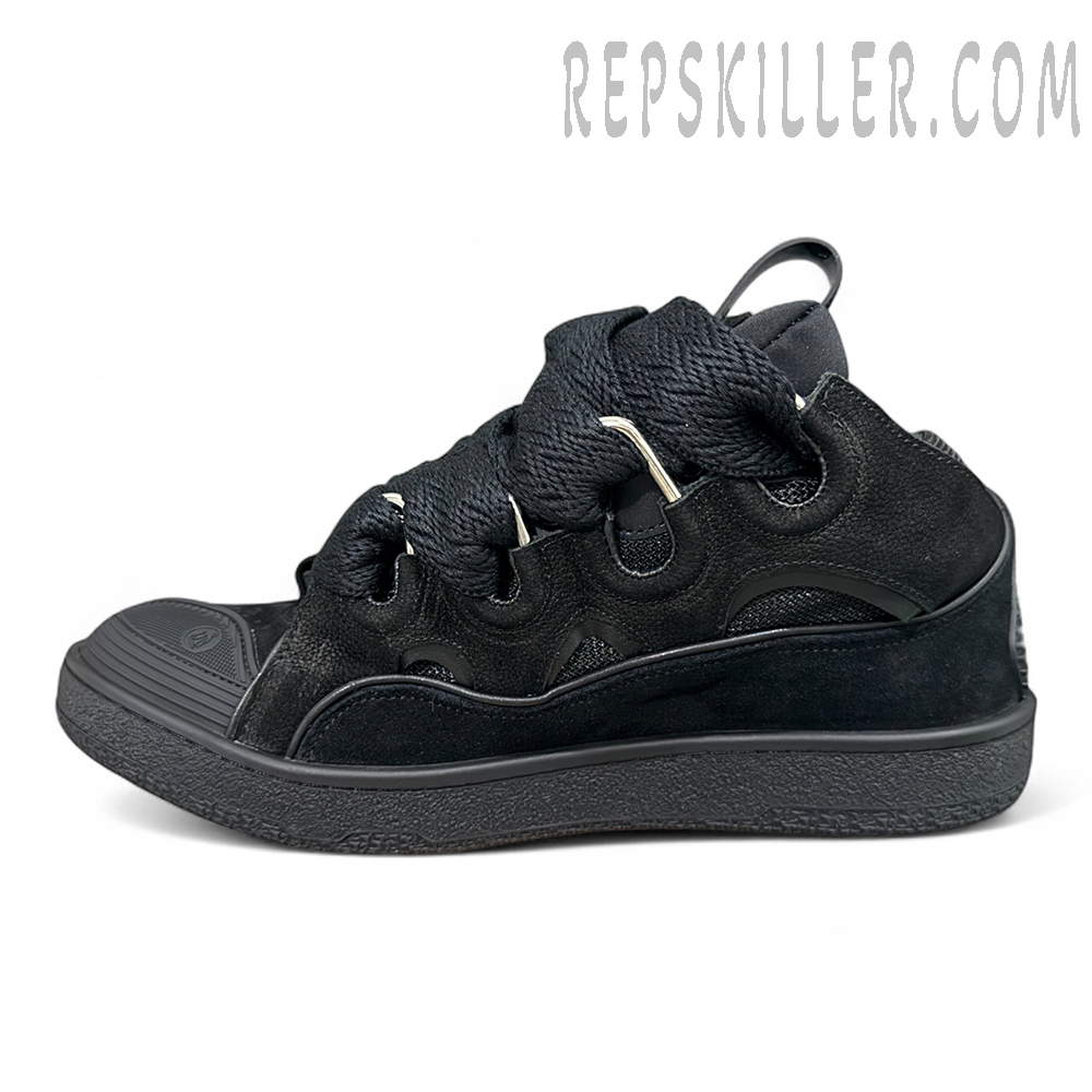 Buy Lanvin Curb Sneakers ‘Triple Black’ Replica - Reps Killer