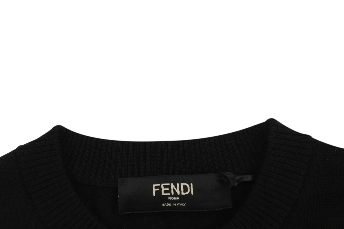 Buy F Embossed FF Logo Wool Sweater Replica - Reps Killer