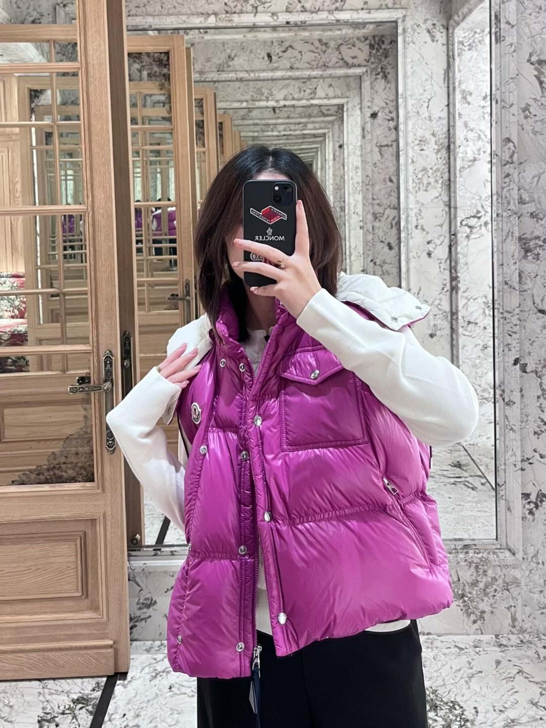 Buy Mxxcler Pario Hooded Quilted Down Vest #MT-557 Replica - Reps Killer