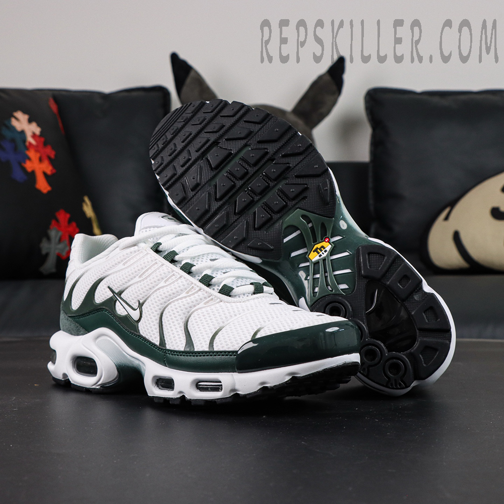 Buy Air Max Plus Premium 'White Vintage Green' 2024 Replica - Reps Killer