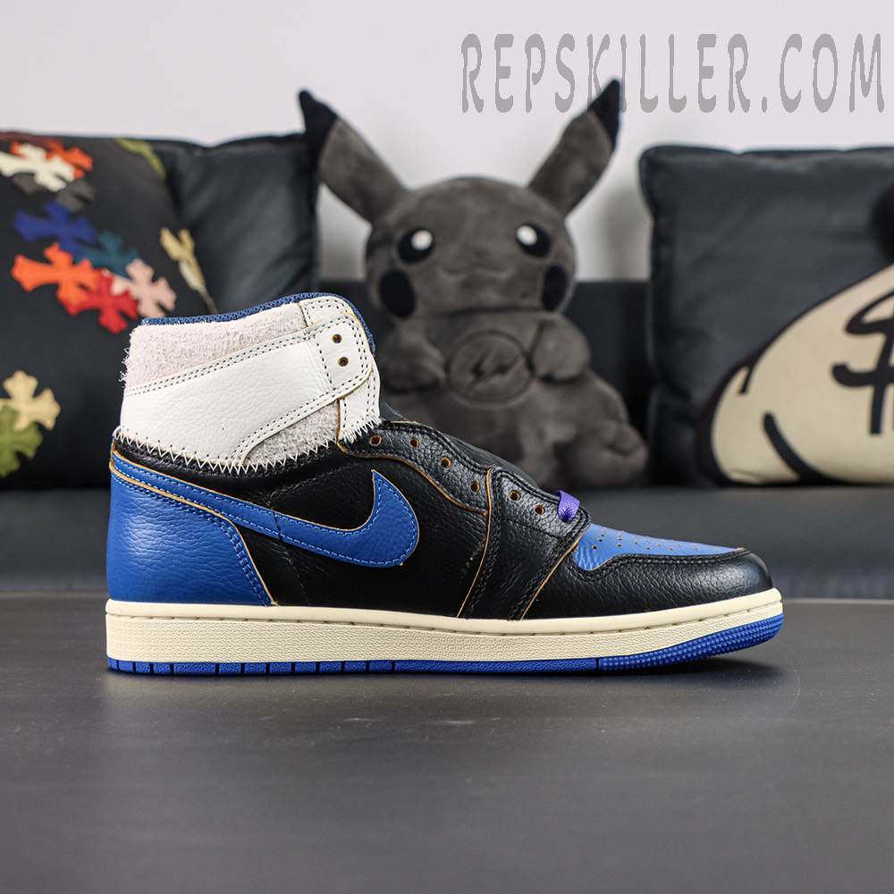 Buy Fragment Design x Union LA x Jordan 1 Retro High OG 'Sport Royal ...