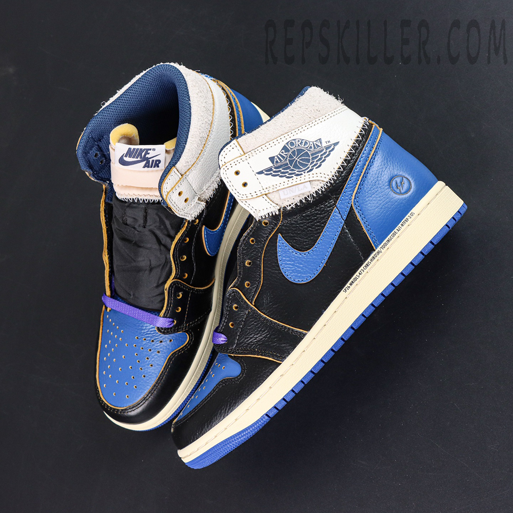 Buy Fragment Design x Union LA x Jordan 1 Retro High OG 'Sport Royal ...