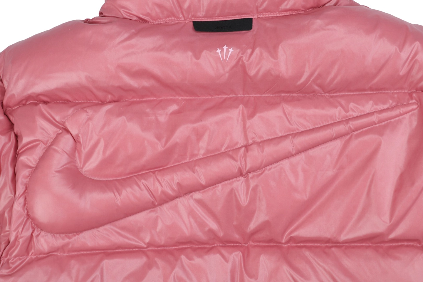 Buy Nike x Drake NOCTA Stand Collar Down Jacket (Grey/Pink) Replica ...